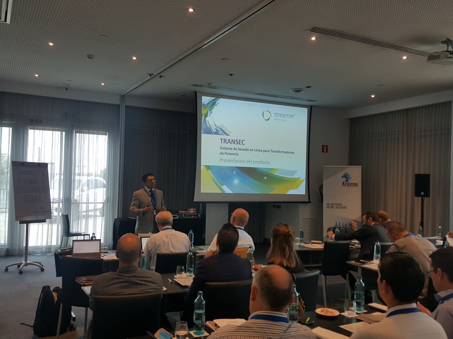 Streamer presented TRANSEC equipment in Spain for the first time